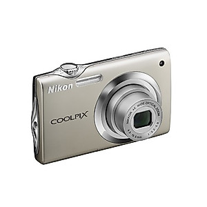 Nikon Coolpix S3000 12 MP Digital Camera with 4x Optical Vibration Reduction (VR) Zoom and 2.7-Inch LCD (Silver)