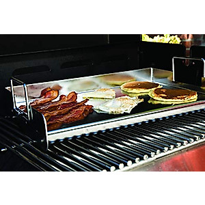 Charcoal Companion CC3500 Stainless Steel Pro Grill Griddle