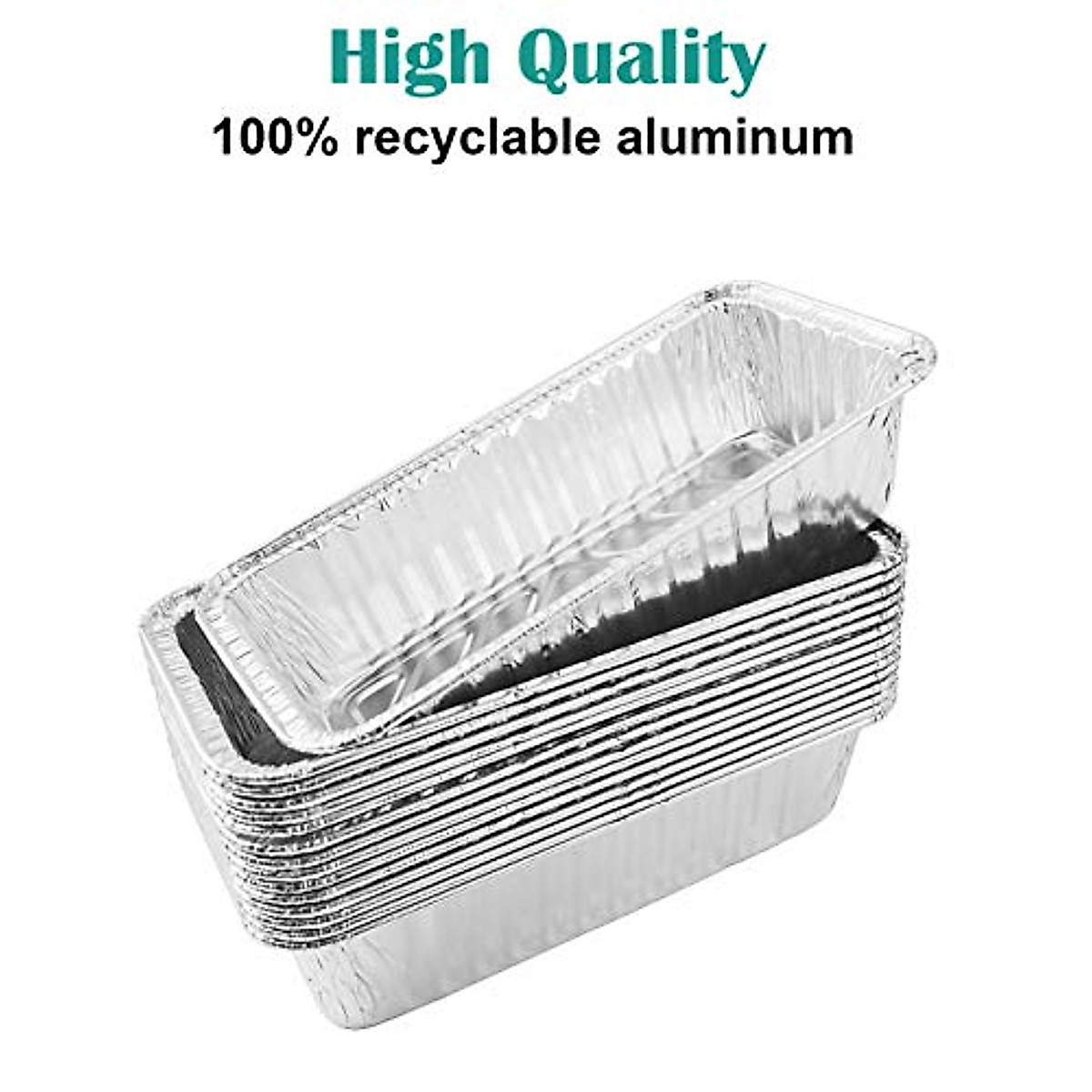 EasiBBQ Aluminum BBQ Foil Grill Drip Pans, BAC404 Grease PAN Liner for Traeger Timberline Pellet Grills, 15 Pack
