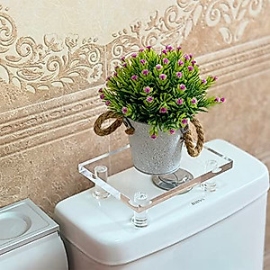 Bigfety Acrylic Display Stand Riser Decorative, Clear Bases Pedestal for Table Countertop