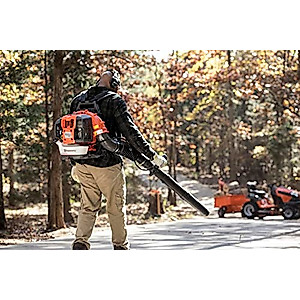 Husqvarna 360BT 65.6cc 2-Cycle Gas 890 CFM 232 MPH Backpack Leaf Blower