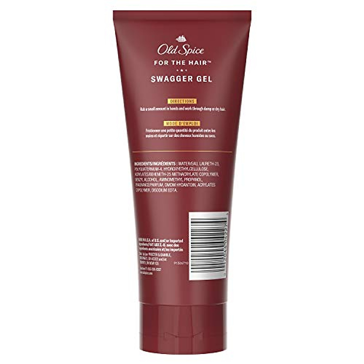 Old Spice Swagger Gel, Hair Styling gel for Men, 6.7 Fl Oz