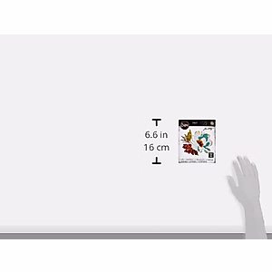 Sizzix Thinlits Die Set 5PK Brushstroke Flowers #3 by Tim Holtz, 665360