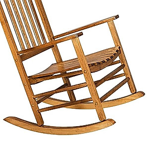 Wooden Square Rocking Chair – Your Indoor and Outdoor Relaxation Experience with This Ergonomic All-Weather Outdoor Rocker