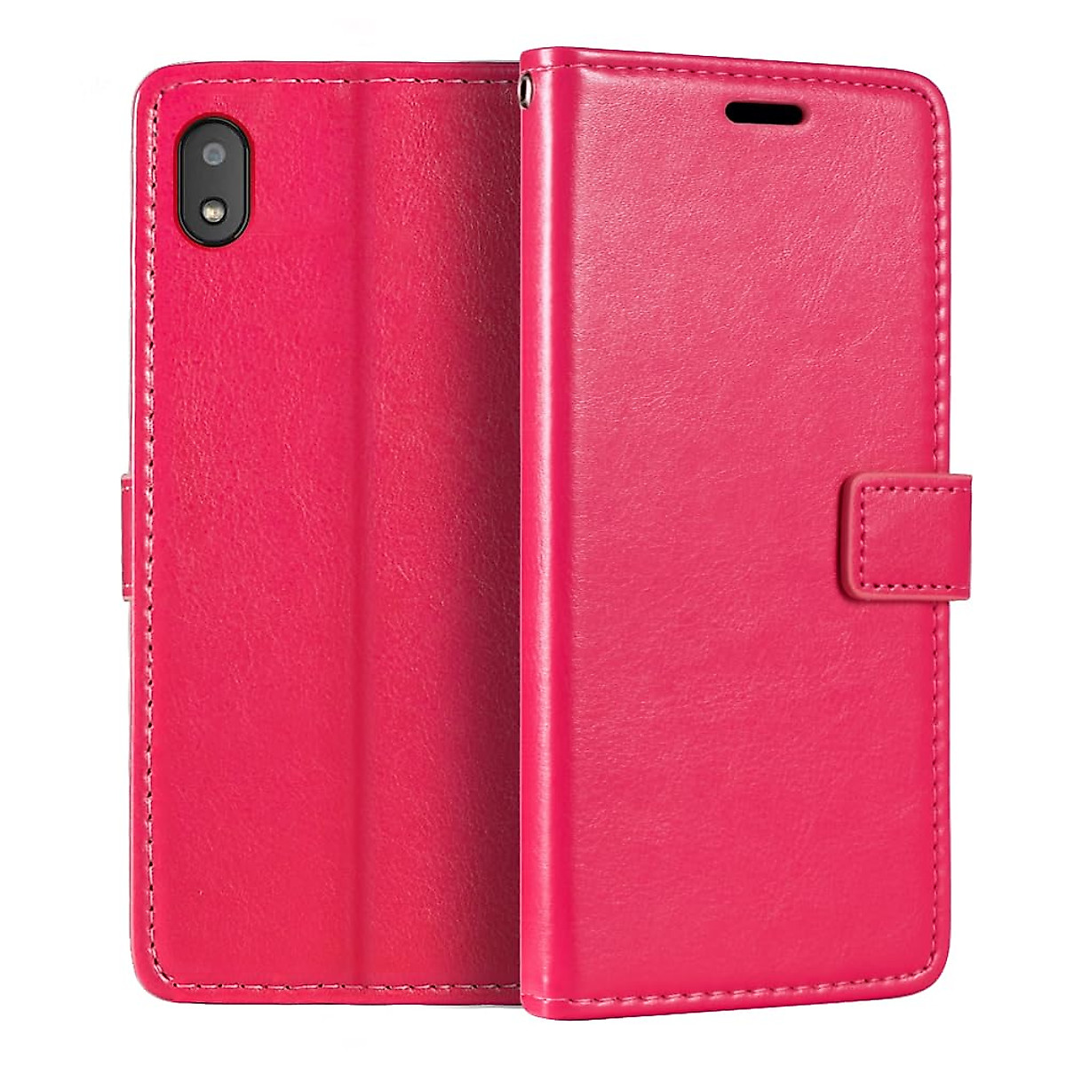 for Gigaset GS110 Case, Premium PU Leather Magnetic Flip Case Cover with Card Holder and Kickstand for Gigaset GS110 (6.1”)