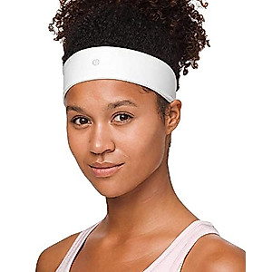 Lululemon Fly Away Tamer Headband (White)