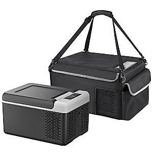 F40C4TMP Bundle - 2 items 10 Quart Portable Refrigerator and Insulated Protective Cover