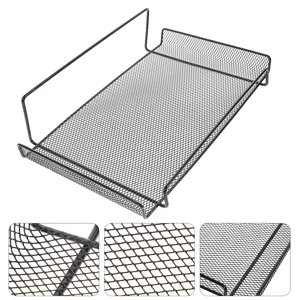 FOMIYES Projector Stand Wall Floating Shelves WiFi Router Storage Box TV Set Shelf Wall Hanging Plug Board Bracket Cable Storage Organizer for Bedroom Living Room Black Projector Mount