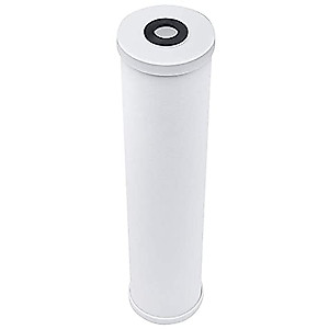 Pentair Pentek RFC-20BB Big Blue Carbon Water Filter, 20-Inch, Whole House Heavy Duty Radial Flow Carbon Replacement Cartridge with Granular Activated Carbon (GAC) Filter, 20" x 4.5", 25 Micron