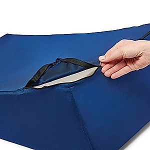 Medline Bed Wedge Pillow, Multi-Position 7.5 inch Wedge Cushion for Legs or Upper Body, Wedge Pillow for Acid Reflux, Snoring, Sinus Issues, or After Surgery