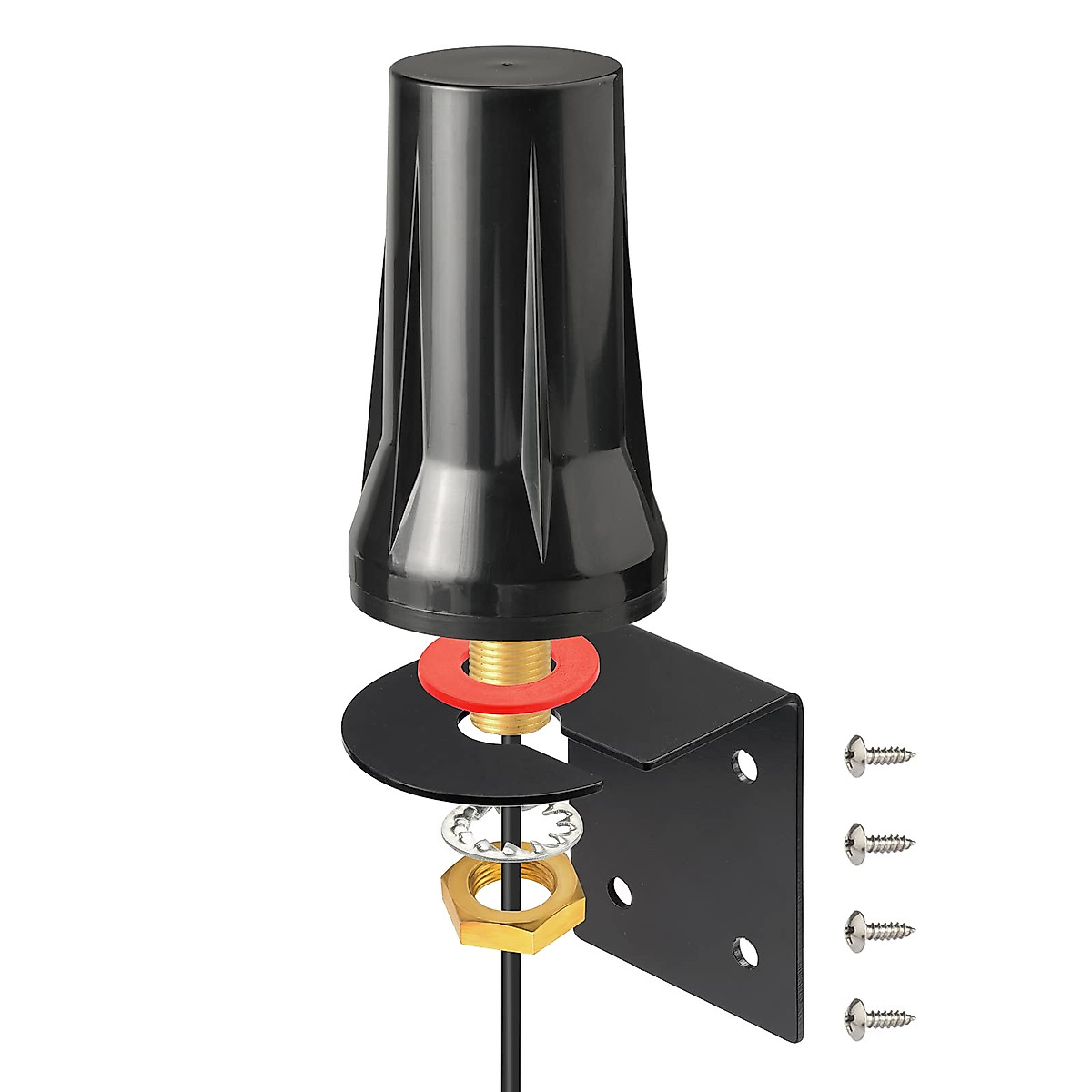 Bingfu 4G LTE SMA Cellular Trail Camera RP-SMA Male Antenna Compatible with Spypoint Link Micro Covert Spartan Stealth Tactacam Muddy Wildlife Hunting Game Cam Outdoor Mobile Security Camera