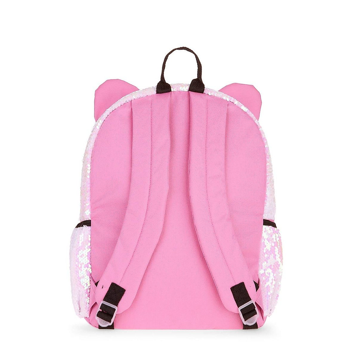 Kitty Cat Sequin Backpack for Girls -- Deluxe Kitten Backpack with 2 Way Sequins, 16 Inch