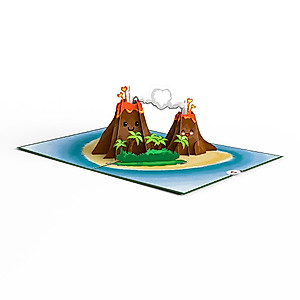 Lovepop “I Lava You” Pop Up Card, 5x7 - 3D Greeting Card, Card for Mom & Dad, Pop Up Anniversary Card for Wife & Husband, Love Card