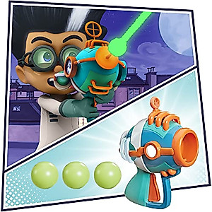 PJ Masks Romeo Blaster Ball Launcher, Preschool Toys, Ball Blaster for Kids, PJ Masks Toys for 3 Year Old Boys and Girls and Up
