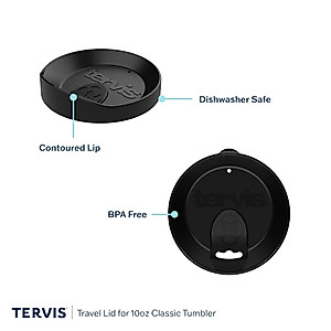 Tervis Disney - Princess Paradise Made in USA Double Walled Insulated Tumbler Travel Cup Keeps Drinks Cold & Hot, 10oz Wavy, Classic