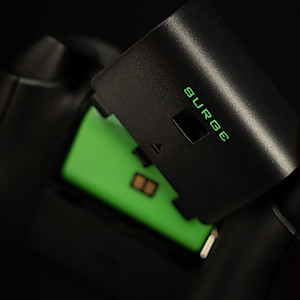 Play & Charge Kit for Xbox Series X|S & Xbox One Controllers - Surge DualCharge, 2x 1200mAh Rechargeable Battery Packs, Charge Cable (3m/10ft) USB-A to USB-C, Controller Backplates, Micro-USB Adapter