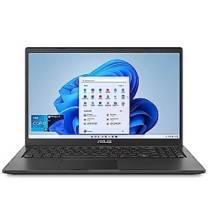 ASUS VivoBook Light and Thin Laptop, 15.6" FHD Display, 11th Gen Intel 4-Core i5-1135G7 Up to 4.20 GHz, 20GB RAM, 1TB PCIe SSD + 1TB HDD, Camera, WiFi, Type-C, HDMI, Win 11 Pro, Indie Black