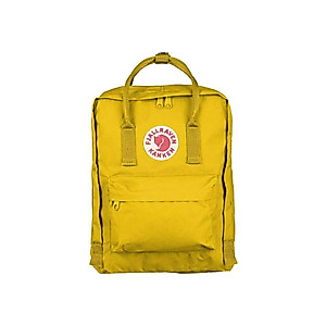 Fjallraven Men's Kånken, Warm Yellow, One Size