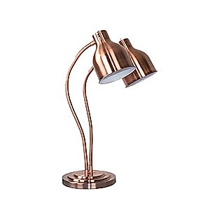 Food Heat Lamp Food Warmer Lamp for Food Warming Restaurant Buffet Home (Champagne)