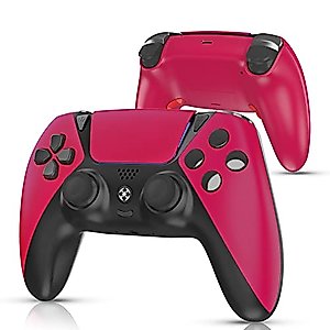 AUGEX Wireless Controller for PS4 Controller, Ymir Game Remote for Playstation 4 Controller with Turbo, Steam Gamepad Work with Back Paddles, Scuf Controllers for PS4/Pro/Silm/PC/IOS
