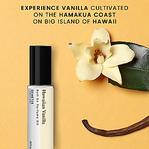 DEMETER Hawaiian Vanilla Roll on Perfume Oil, 0.33 Oz, Long-Lasting