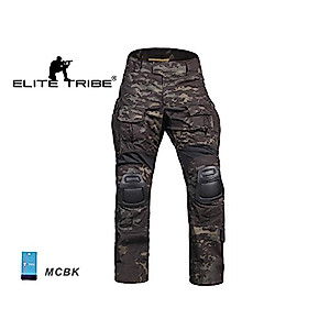 Airsoft Military BDU Tactical Suit Combat Gen3 Uniform Shirt Pants Multicam Black (L)