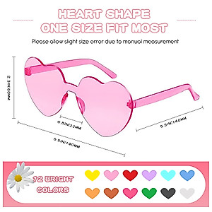 Pibupibu 12 Pack Fun Colored Rimless Party Glasses Bulk, Colorful Funny Sunglasses Set for Bachelor Party Favors