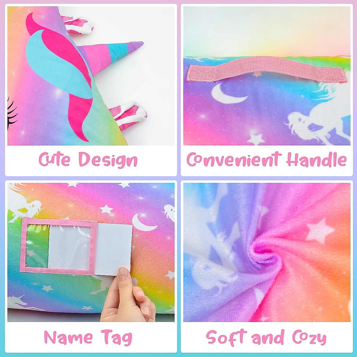 Nap Mat Unicorn Sleeping Bag with Pillow and Blanket