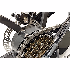 BLAUPUNKT FIETE 20 Inch Folding Electric Bike, Pedal and Throttle Assist, Foldable Step-Through Frame, UL Certified eBike for Adults, Blue/Black