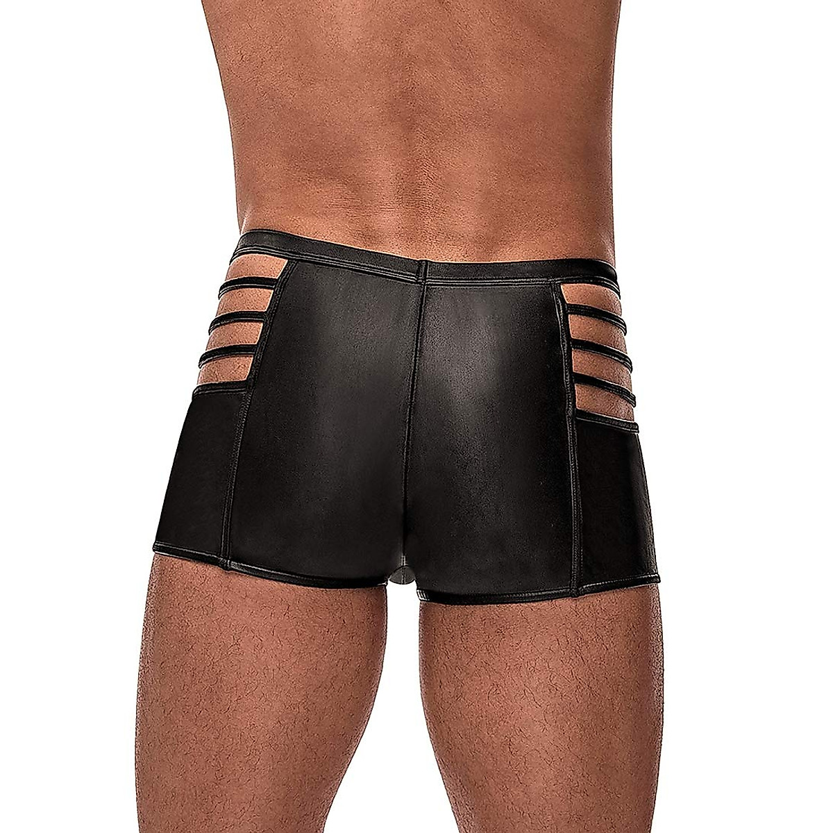 Male Power Matte Cage Short 121-261 Black