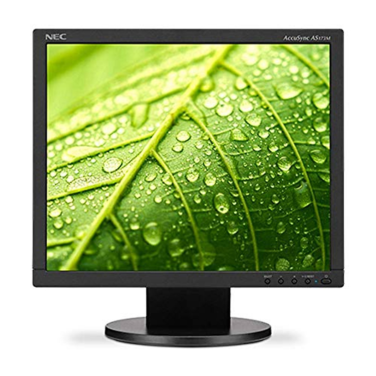 NEC AS173M-BK 7" Value Desktop Monitor with LED Backlighting, Black