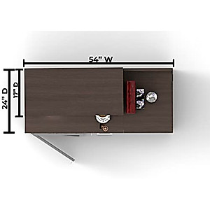 Breaktime Coffee Break Lunch Room Furniture Buffet Model 4252 3 Piece Group Color Espresso - Factory Assembled (NOT RTA) Furniture Items ONLY.