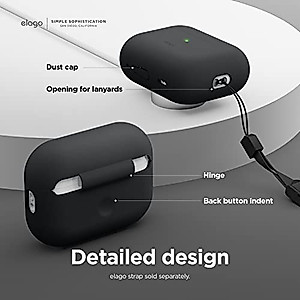 [Bundle] elago Silicone Case Compatible with iPhone 14 Pro Max & Silicone Case Compatible with AirPods Pro 2nd Generation