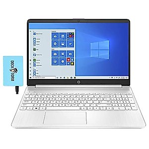2021 Newest HP 15z-ef100 15.6" HD Laptop w/ WLED Backlit Display (AMD Ryzen 3 3250U 2-Core, 16GB RAM, 256GB PCIe SSD, AMD Radeon, 1366x768, WiFi, Bluetooth, Webcam, W11P) w/Hub