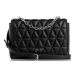 NINE WEST Judilee Mini Flap Crossbody Black One Size
