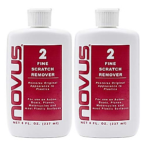 Novus 7030 | Fine Scratch Remover #2 | 2 Pack, 8 Ounce Bottles