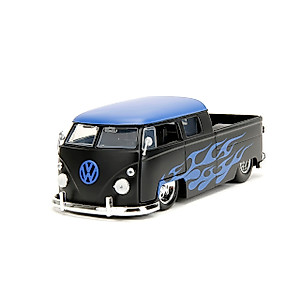 Punch Buggy Slug Bug 1:24 1963 Volkswagen Bus Pickup Die-Cast Car, Toys for Kids and Adults