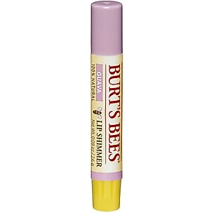 Burt's Bees Lip Shimmer, Guava 0.09 oz (Pack of 6)