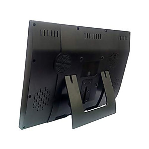 Tyler 14” Portable TV LCD Monitor 1080P Rechargeable Lithium Battery Operated, 2 Antenna, HDMI, USB, RCA, FM Radio, Digital Tuner, AV Inputs, AC/DC, TV Stand and Remote Control for Kids Car Travel