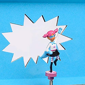 Jewelkeeper Girl Power Superhero Musical Jewelry Box with 2 Pullout Drawers, Fur Elise Tune