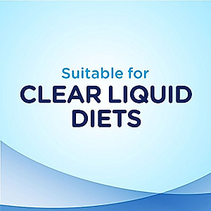 Ensure Liquid Clear Nutrition Drink, 0g fat, 8g of protein, Blueberry Pomegranate, 10 Fl Oz (Pack of 12), Bottle, gluten free