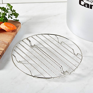 CanCooker Inc Can Cooker Rack, Round, Silver