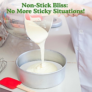 Regency Wraps Parchment Paper Circles For Round Cake Pans, Greaseproof Liners for Non-Stick Baking, 9" (Pack of 100), White