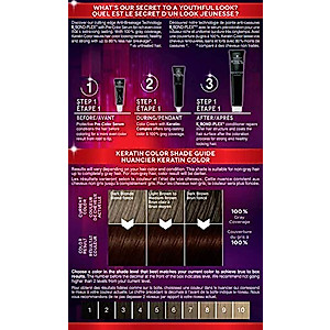 Schwarzkopf Keratin Color Permanent Hair Color Cream, 4.6 Intense Cocoa