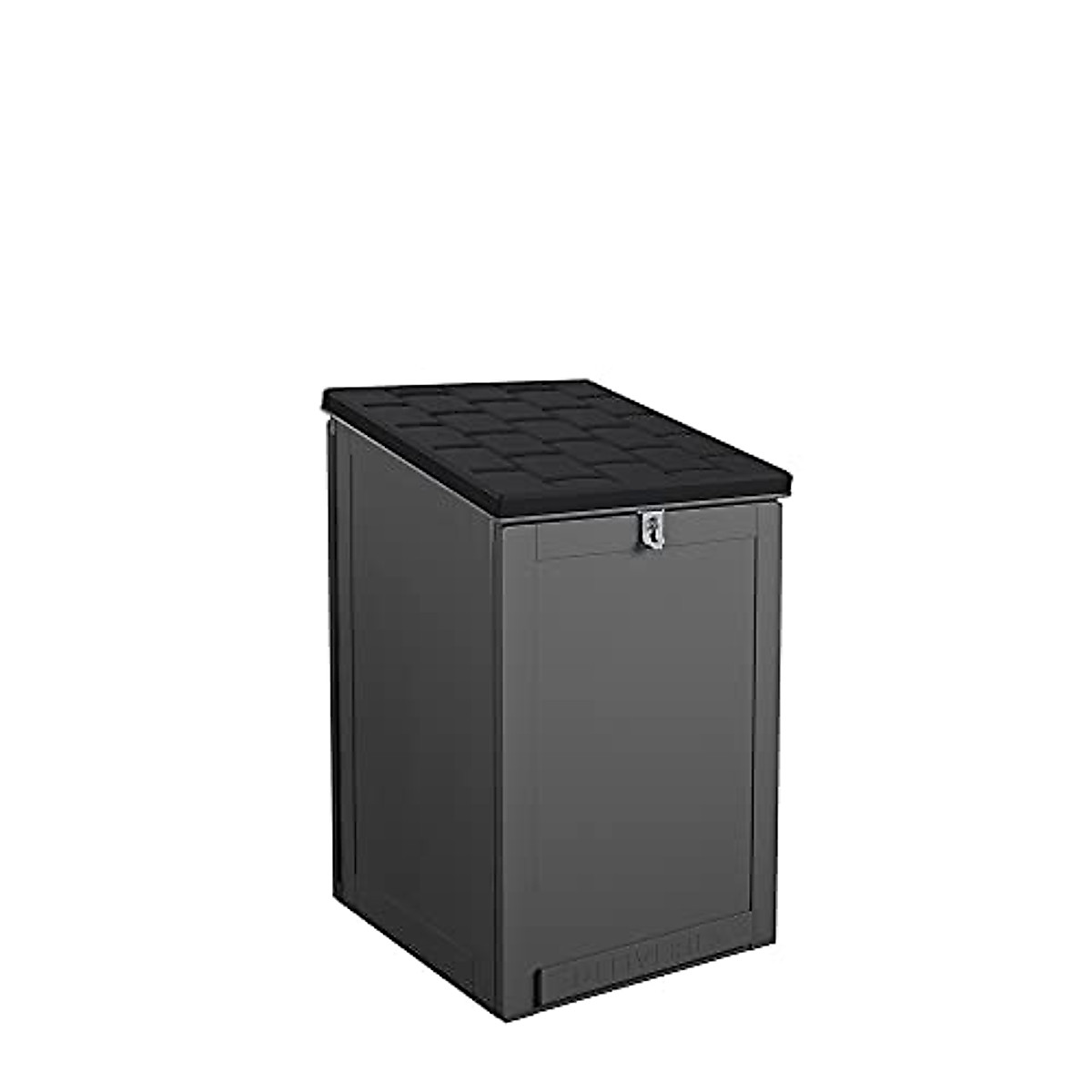 CoscoProducts COSCO 88333BGY1E BoxGuard Large Lockable Package Delivery and Storage Box, 6.3 cubic feet, Black/Grey