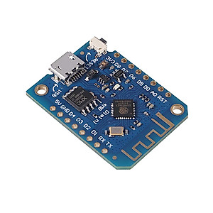 MELIFE 2pcs Wemos D1 Mini V3.0 Development Board ESP8266 V3.0.0 4MB Flash Wireless WiFi Internet Development Board Based ESP8266 CH340 CH340G for Nodemcu V2 MicroPython