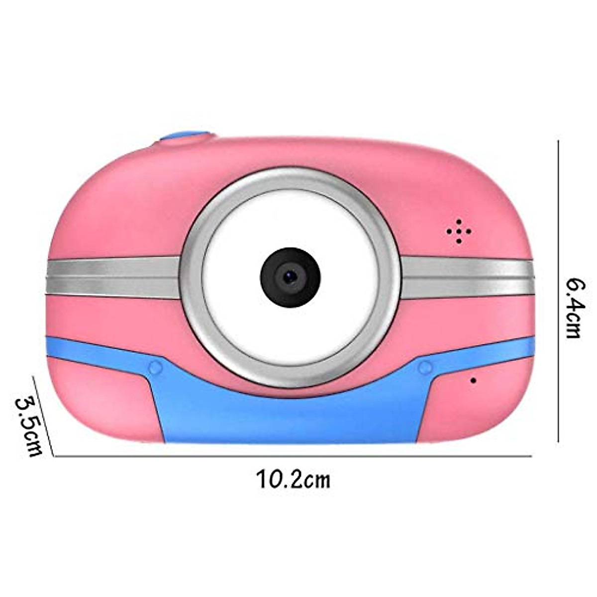 LKYBOA Children's Digital Camera - Small SLR Toy Touch Screen Kids Camera (102 * 64 * 35mm) (Color : A)