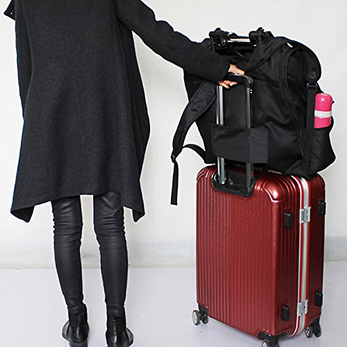 ROMIRUS Baby Stroller Travel Bag Compatible for Babyzen YOYO/YOYO+/ YOYO2, Durable and Lightweight Stoller, Padded Stroller Storage Bag with Backpack Straps for Airport Gate Check