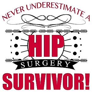 CafePress Hip Surgery Survivor Mugs Ceramic Coffee Mug, Tea Cup 11 oz