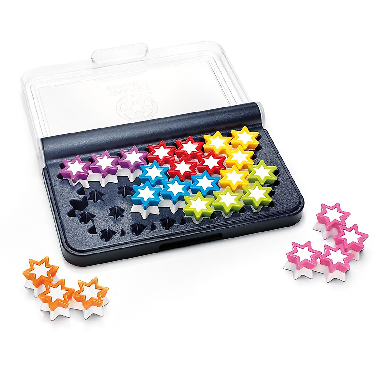 SmartGames IQ Stars Travel Game with 120 Challenges for Ages 6 to Adult